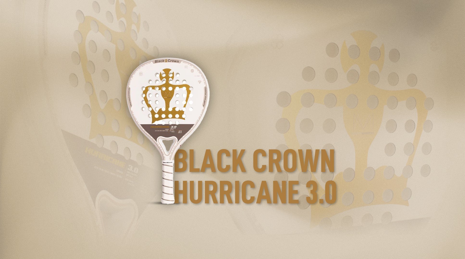 BLACK CROWN HURRICANE 3.0 2025 PADEL RACKET BLOG – Padel Market