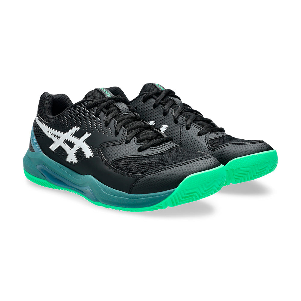 ASICS GEL DEDICATE 8 Padel Black/Green SS26 (Zapatillas) – Padel Market