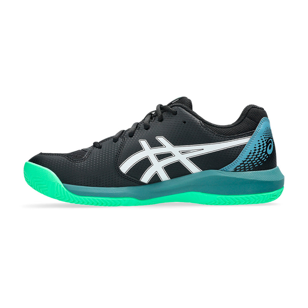 ASICS GEL DEDICATE 8 Padel Black/Green SS26 (Zapatillas) – Padel Market