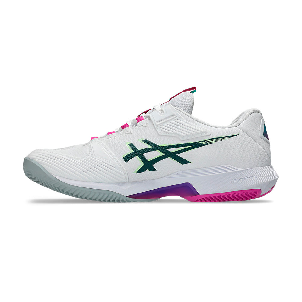 ASICS SOLUTION SPEED FF 4 Clay White/Purple SS26 (Shoes) – Padel Market